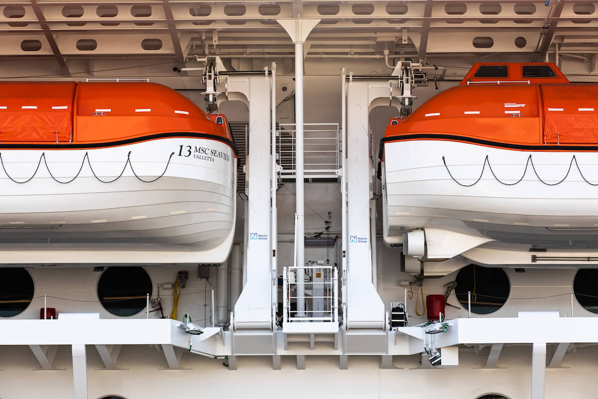 Lifesaving Appliances, Davits and Winches - Navim Group