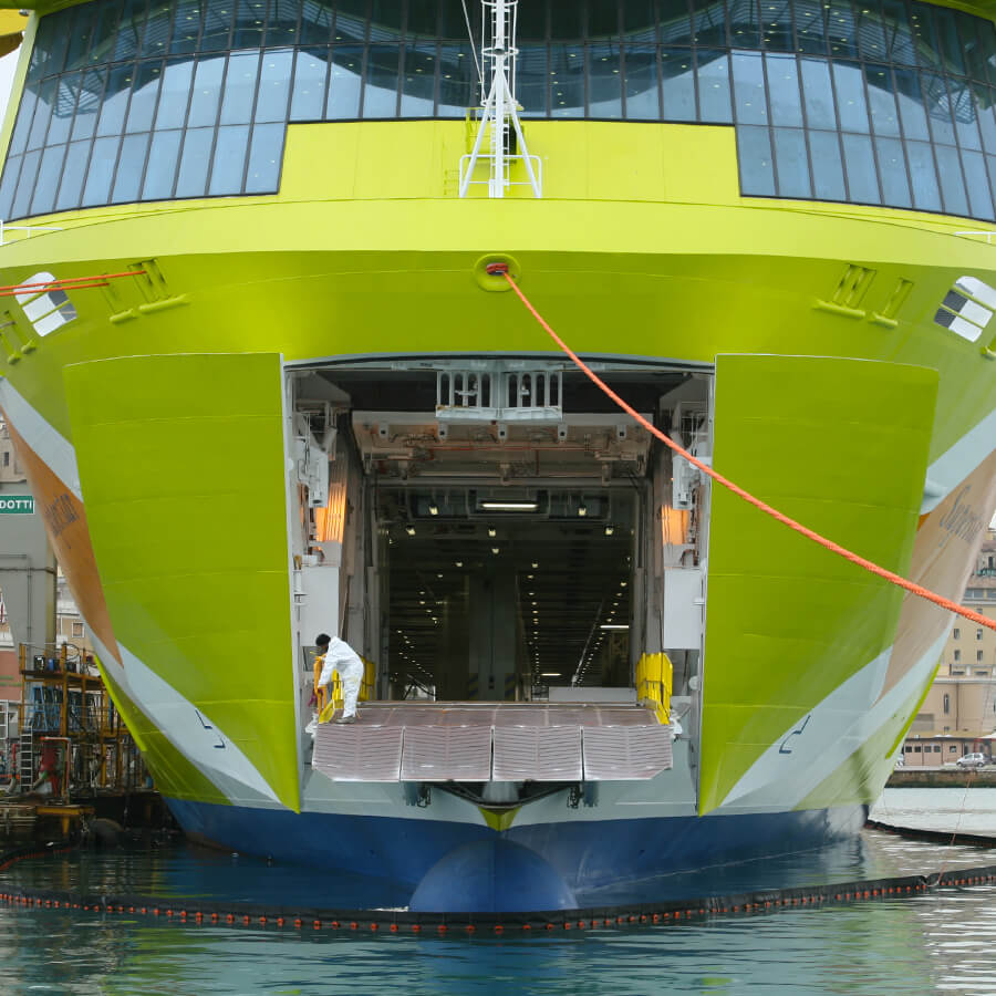 Cargo Access Equipment for RoRo, RoRo-Pax, Ferries - Navim Group