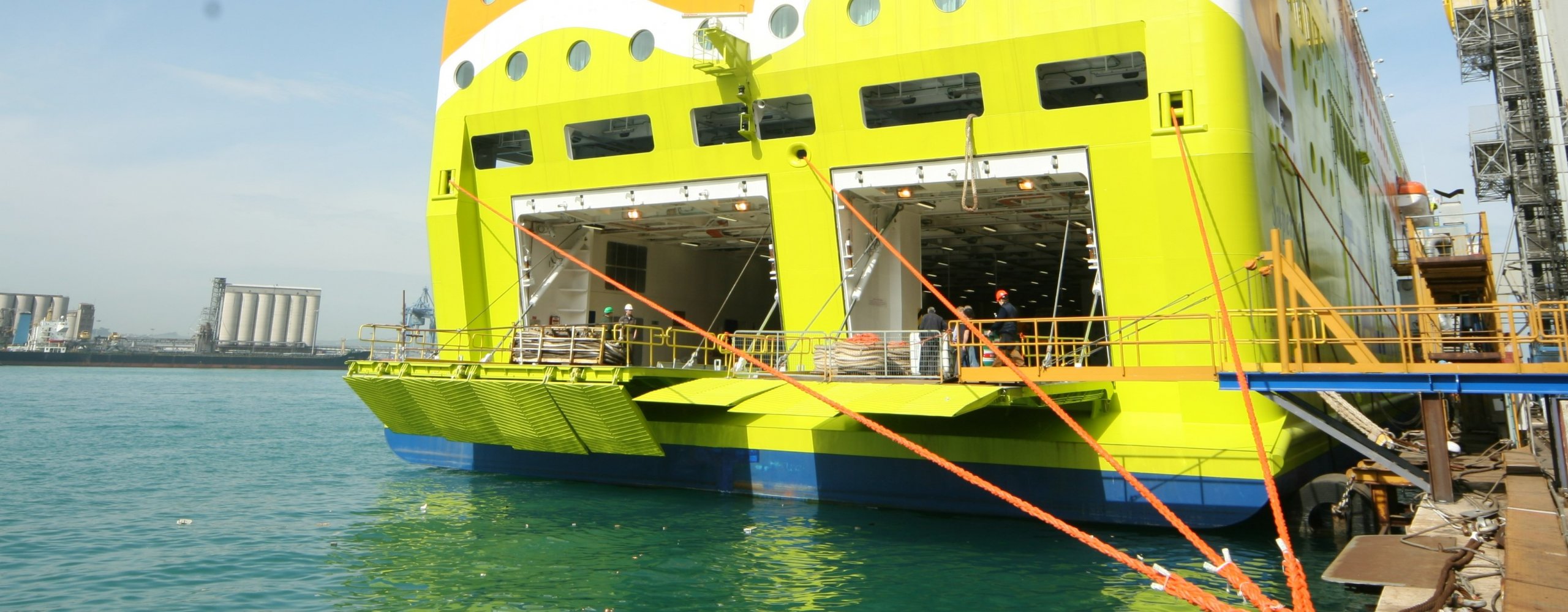 Cargo Access Equipment for RoRo, RoRo-Pax, Ferries - Navim Group
